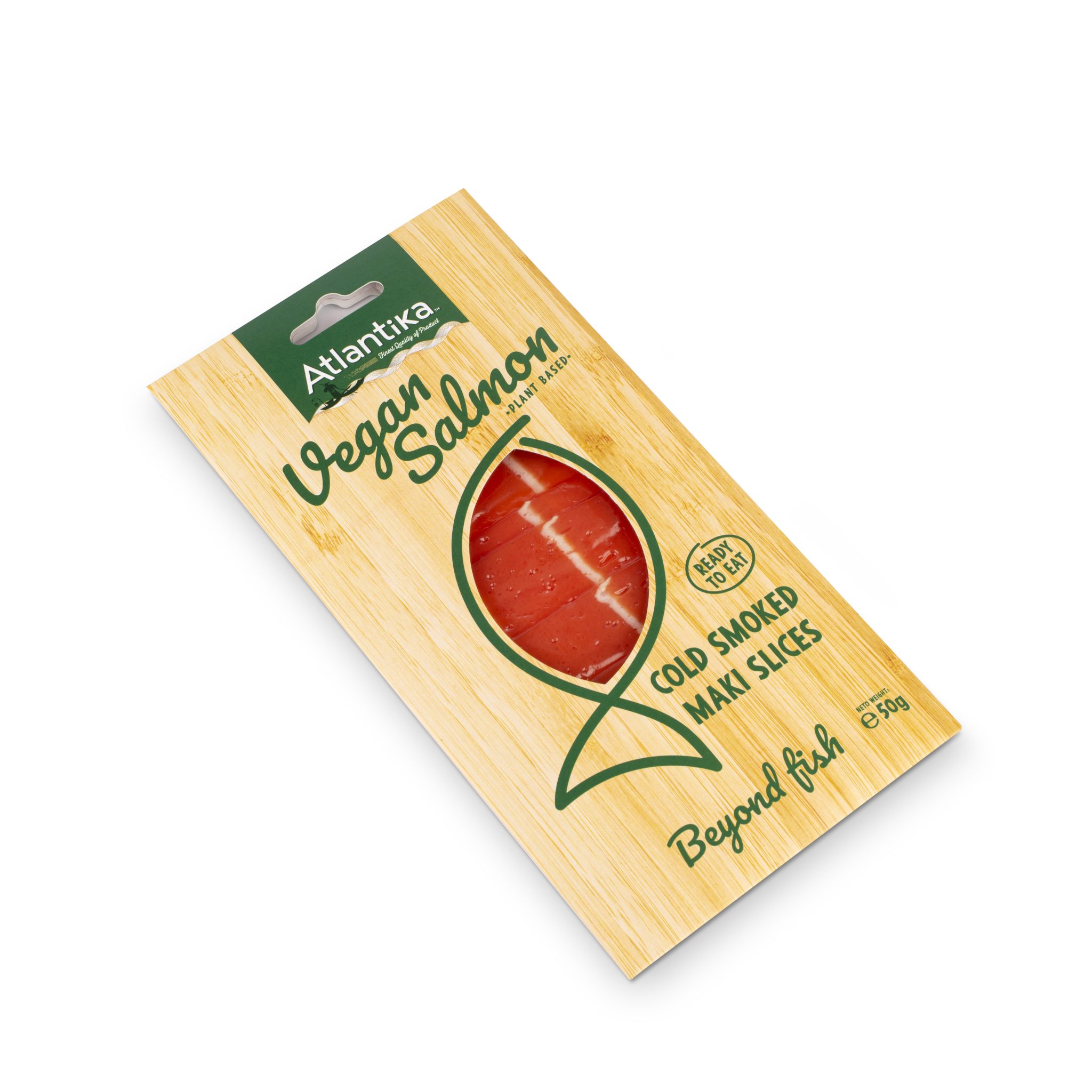Cold Smoked Vegan Salmon Fillet - Atlantika